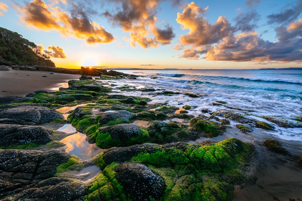 Sunset, Noosa National Park – Riptide Prints