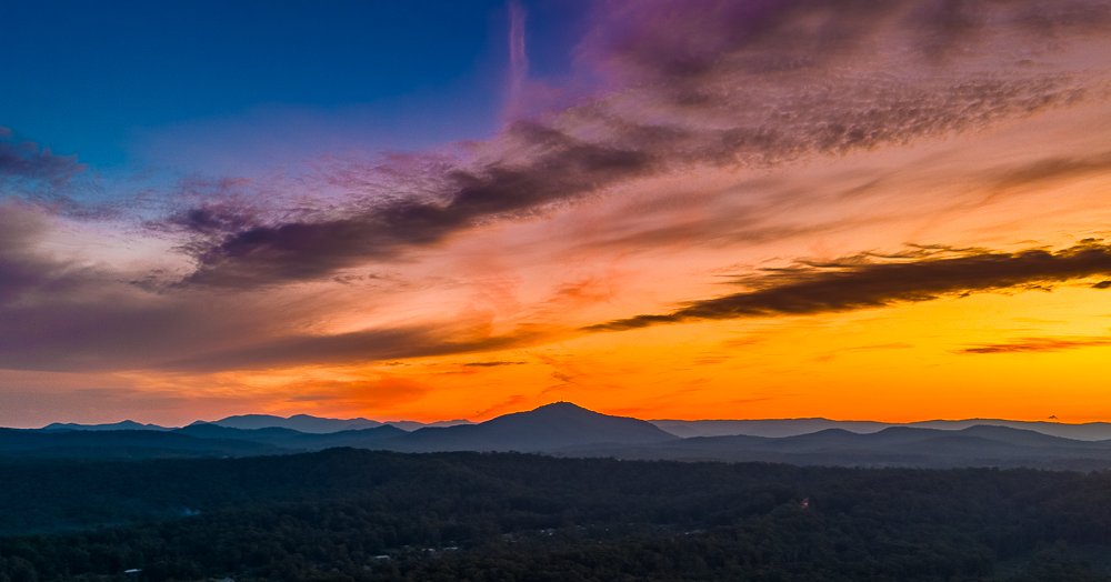 Mt Coramba Sunset – Riptide Prints