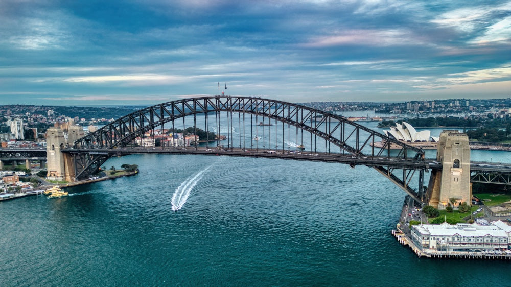 Sydney Harbour - Bridge / Opera House – Riptide Prints