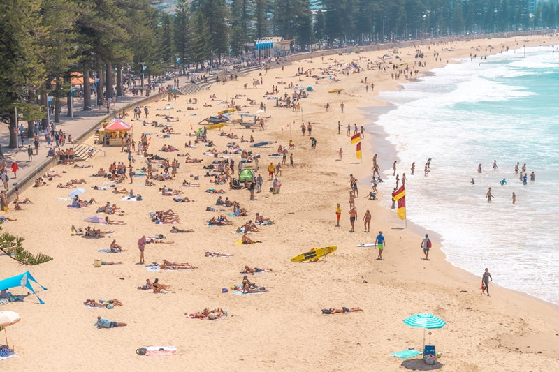 MANLY BEACH | MAKING TRACKS – Riptide Prints