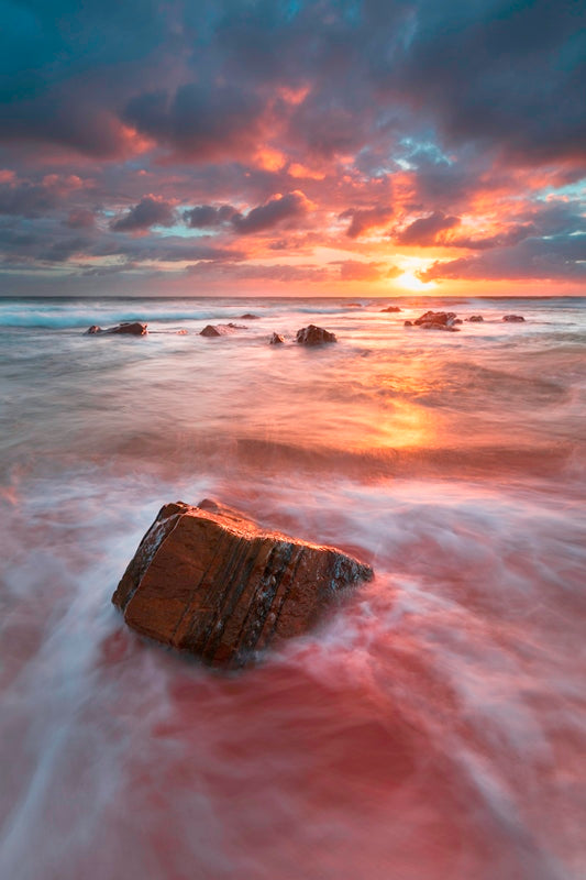 Misty ocean flow – Riptide Prints