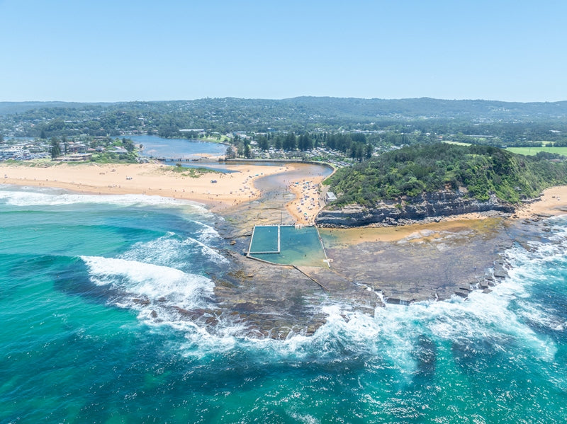 NTH NARRABEEN ROCKPOOL | FROM ABOVE 3 – Riptide Prints