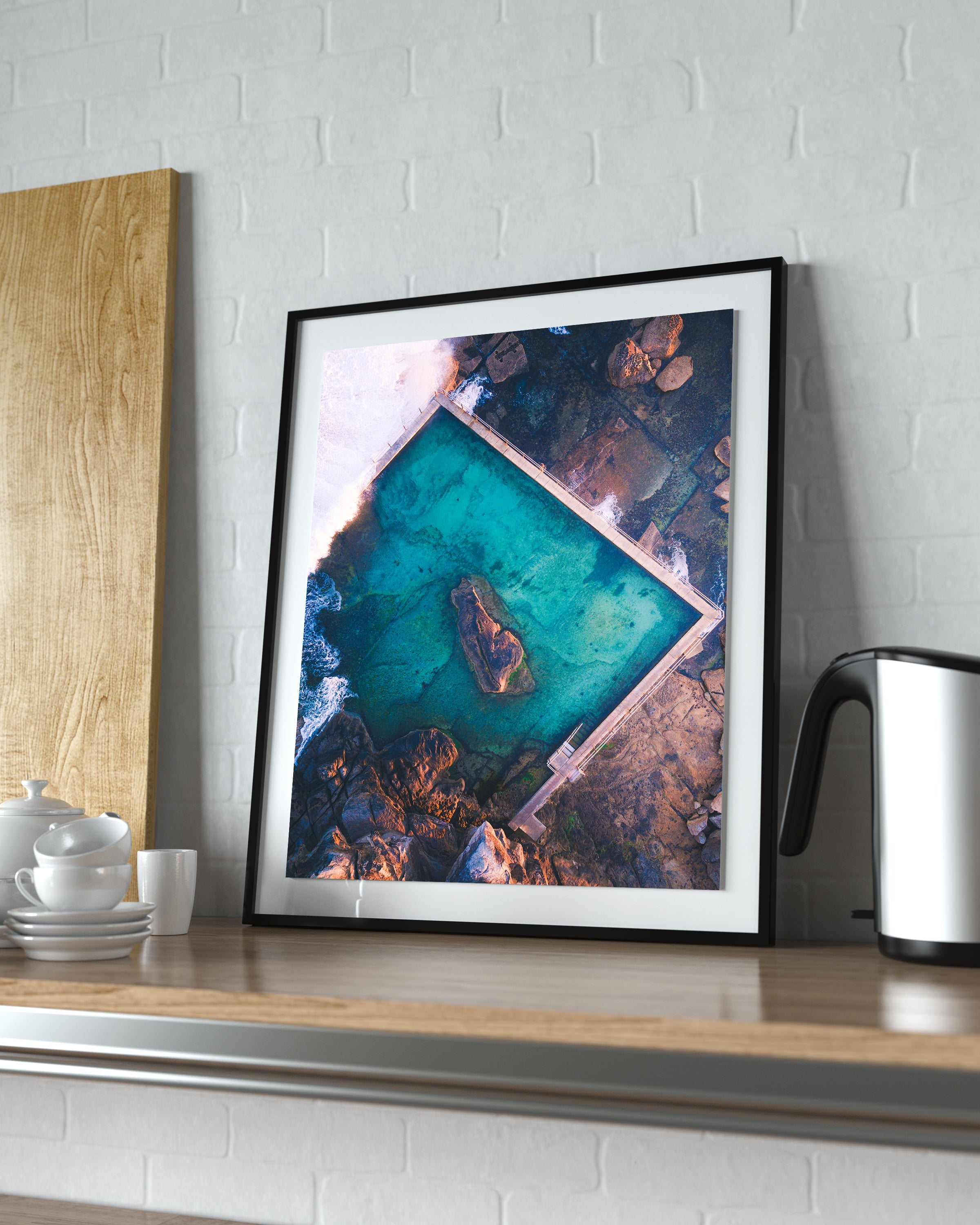 Curl Curl rockpool – Riptide Prints