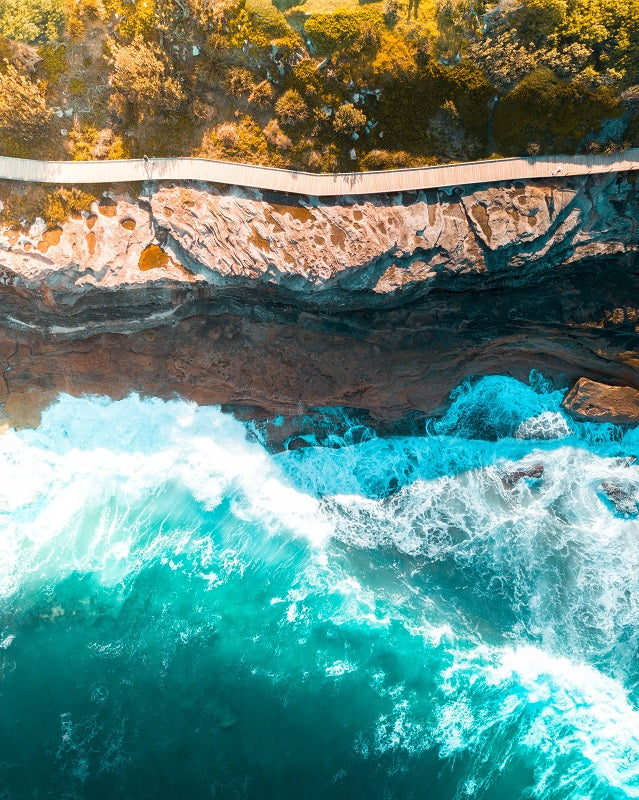 Bondi Pool Overhead | Riptide Prints