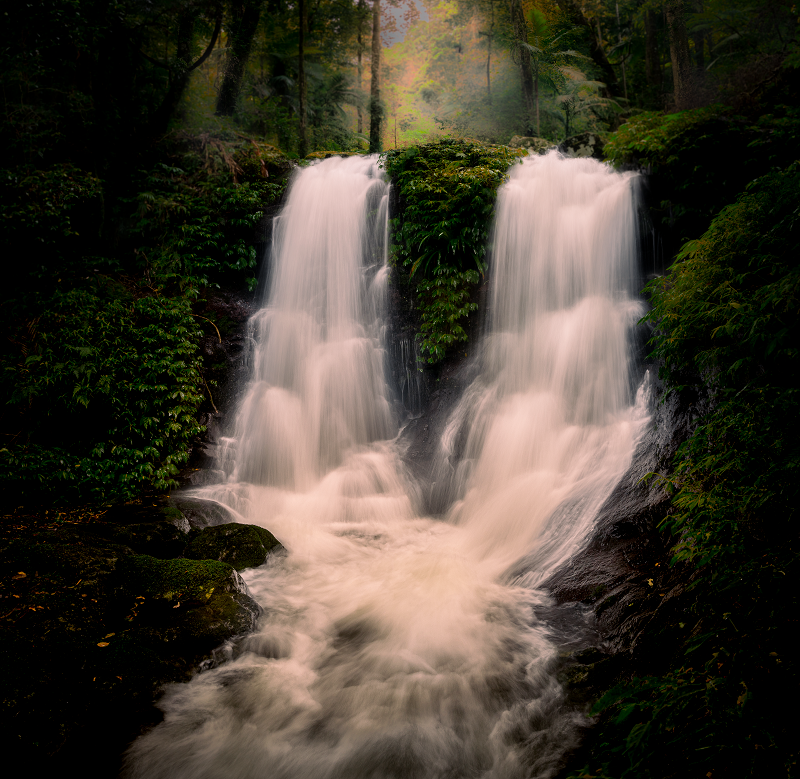 Hinterland Twin Waterfall – Riptide Prints