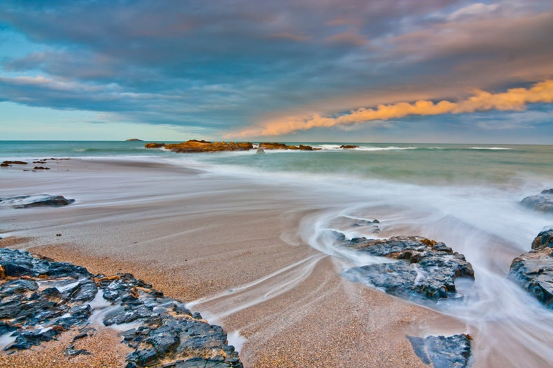 Korora Beach Sunset – Riptide Prints