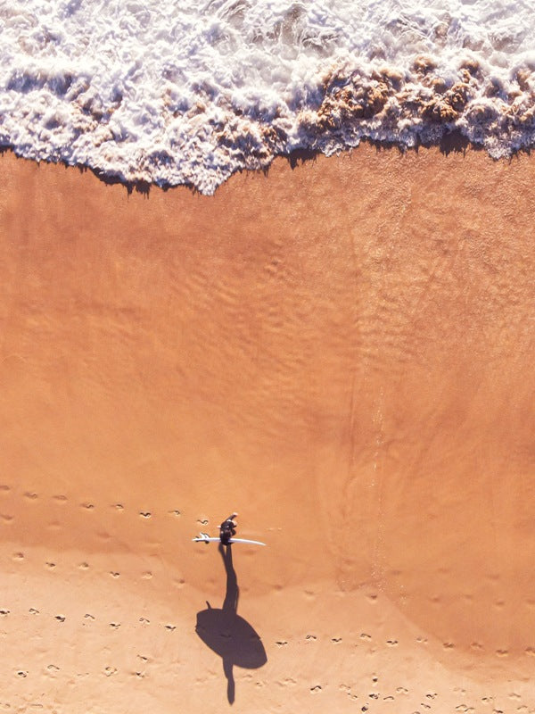 Manly Surfer Shadow – Riptide Prints