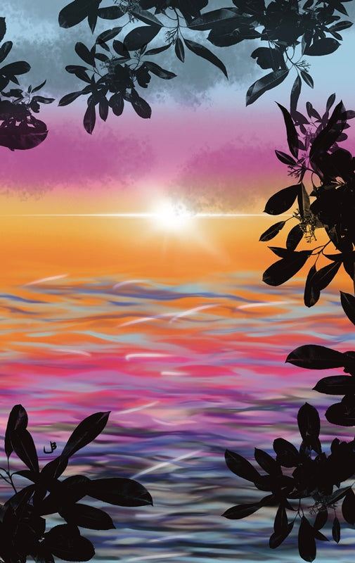 Sunset Scene – Riptide Prints
