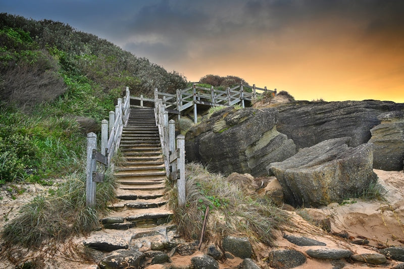 Sunset Steps – Riptide Prints