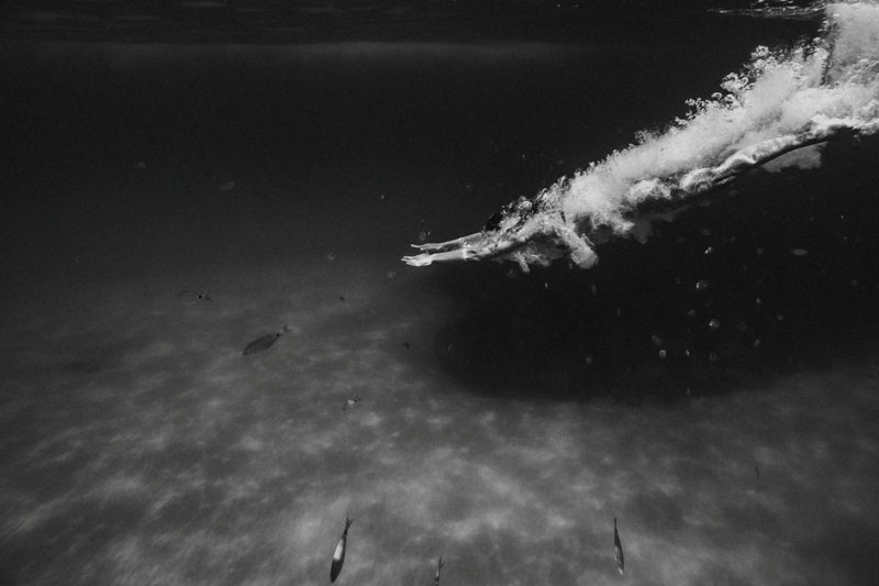 Now she feels like ~ the first dive – Riptide Prints