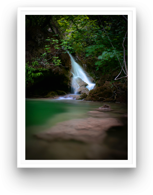 Hidden waterfall – Riptide Prints