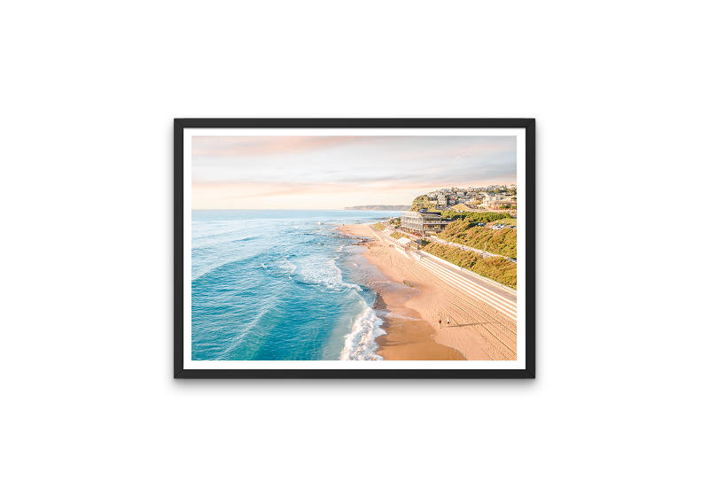 Mornings at Merewether Beach Landscape – Riptide Prints