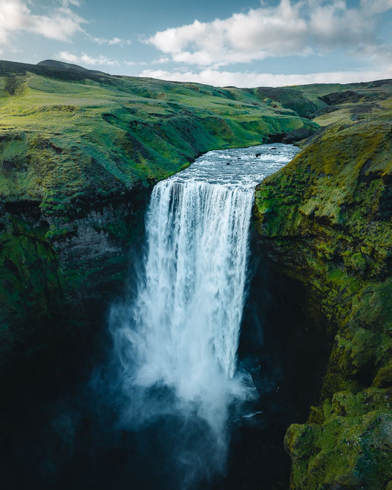 Skogafoss waterfall in Iceland – Riptide Prints