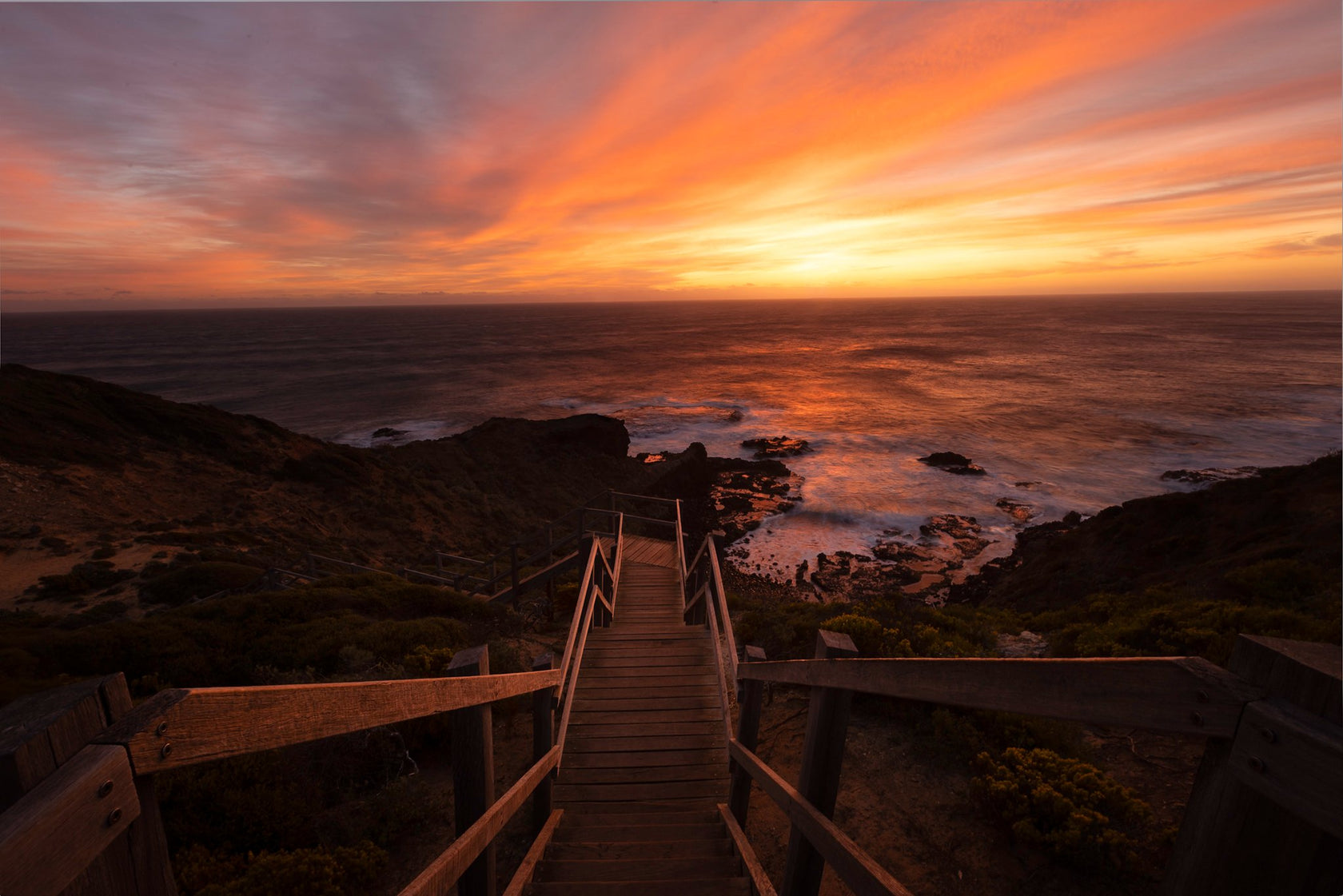 Sunset Stairs – Riptide Prints