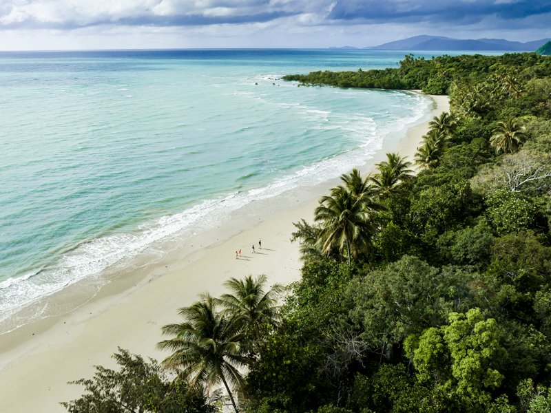 Walking on Cape Tribulation beach, Queensland 2 – Riptide Prints