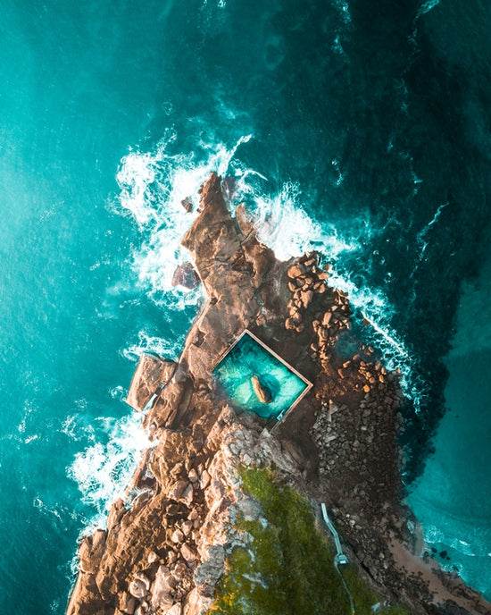 Bondi Pool Overhead | Riptide Prints