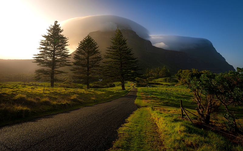 Lord Howe Island road to paradise – Riptide Prints
