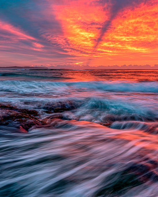 Sunrise Burning Motion – Riptide Prints